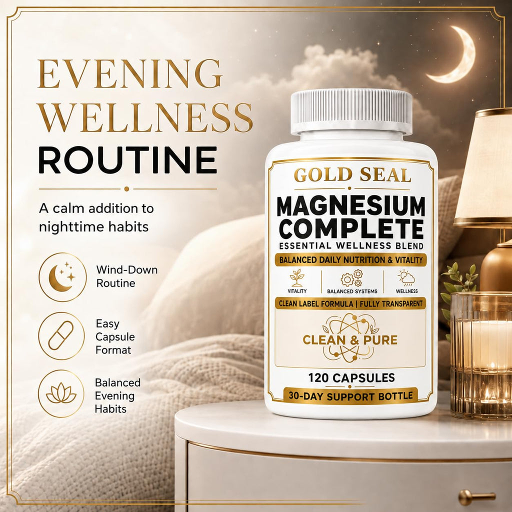 Gold Seal magnesium for better sleep