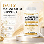 Gold Seal magnesium for muscle support