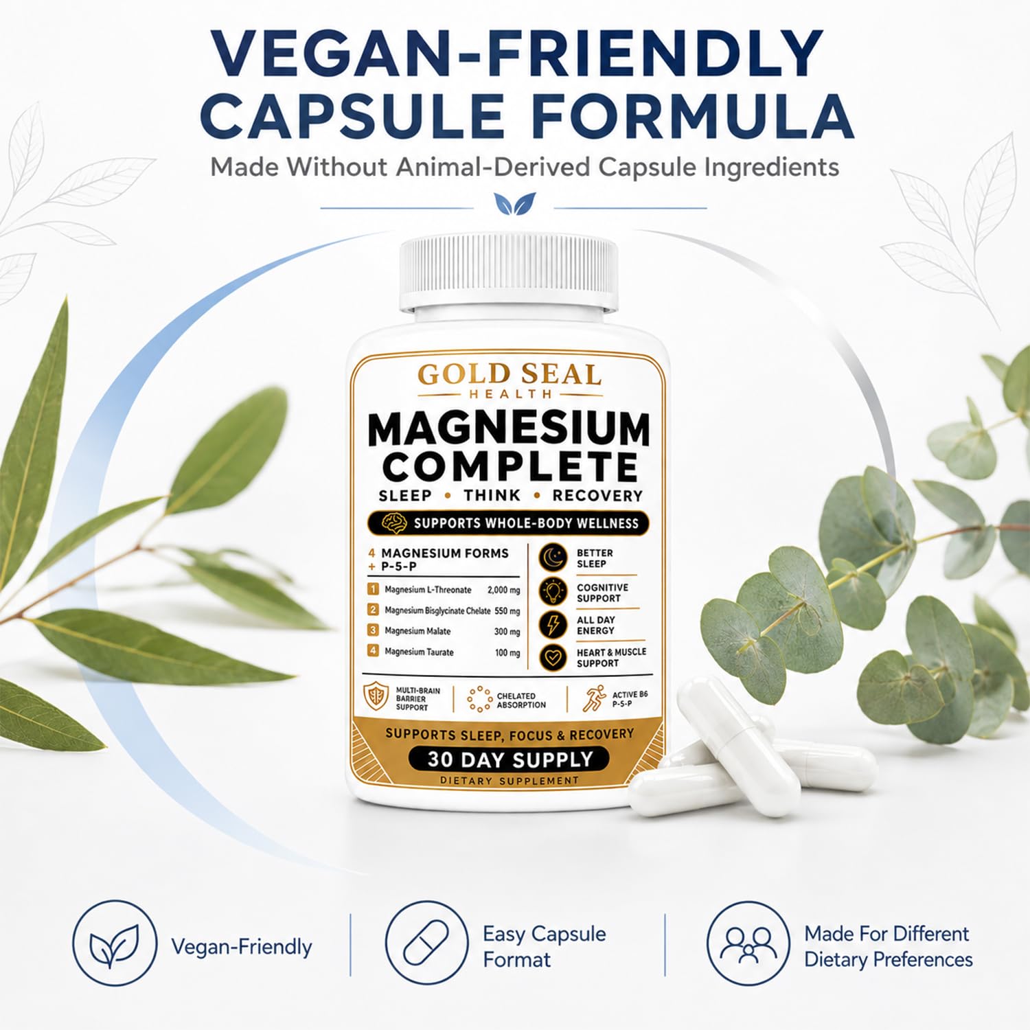 Gold Seal mineral supplement for wellness