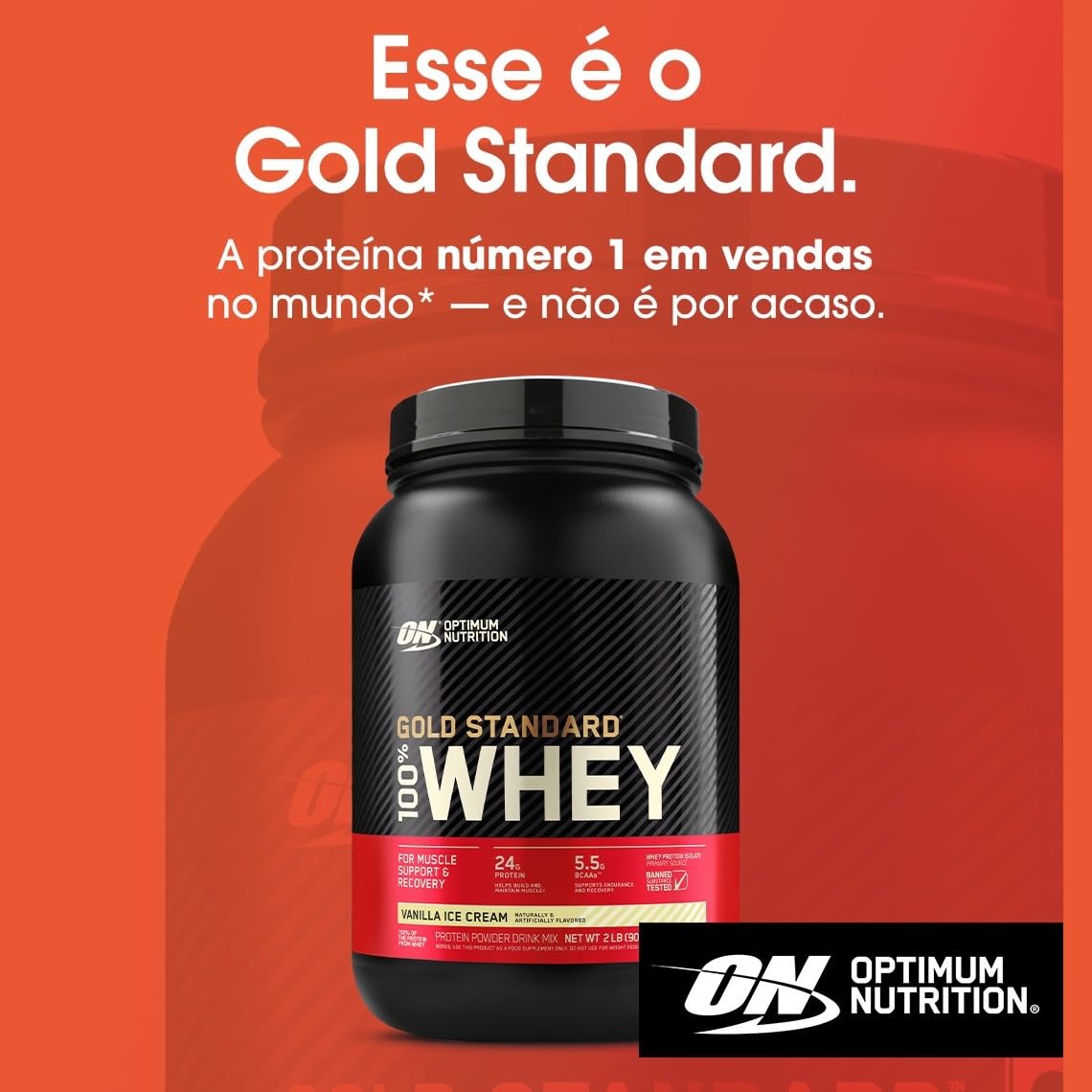 Gold Standard whey protein for athletes