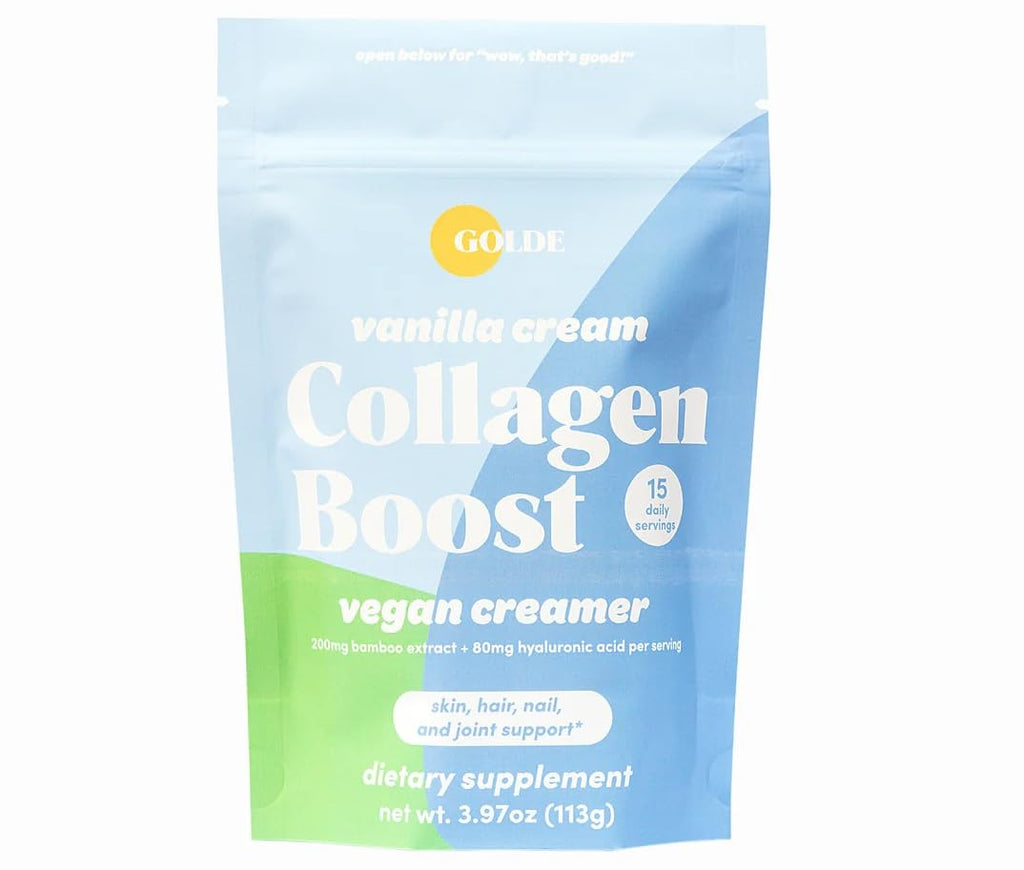 GOLDE collagen boost vegan creamer