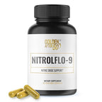 Golden After 50 NitrolFlo-9 pre-workout capsules