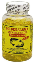 Golden Alaska fish oil softgels