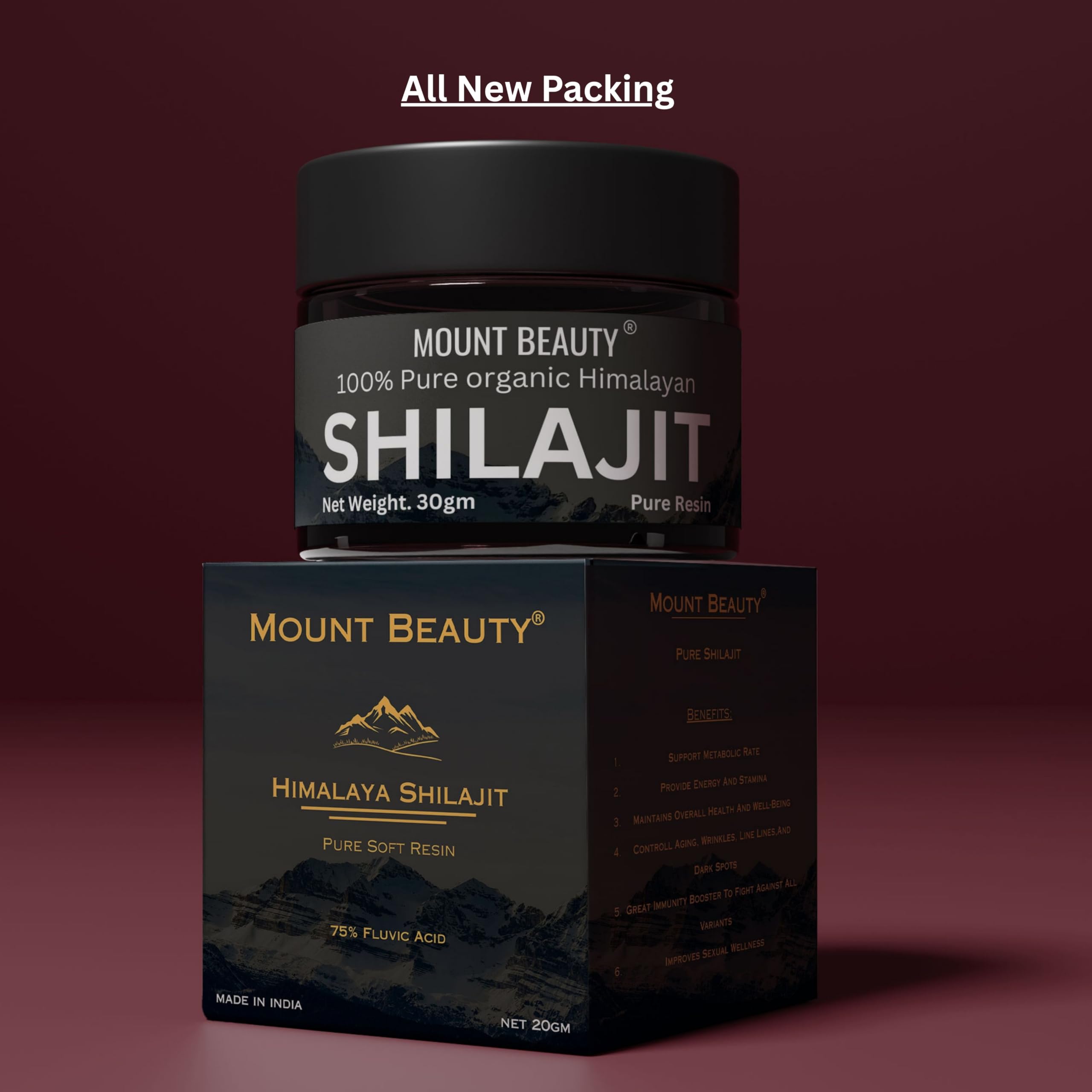 golden grade A shilajit benefits