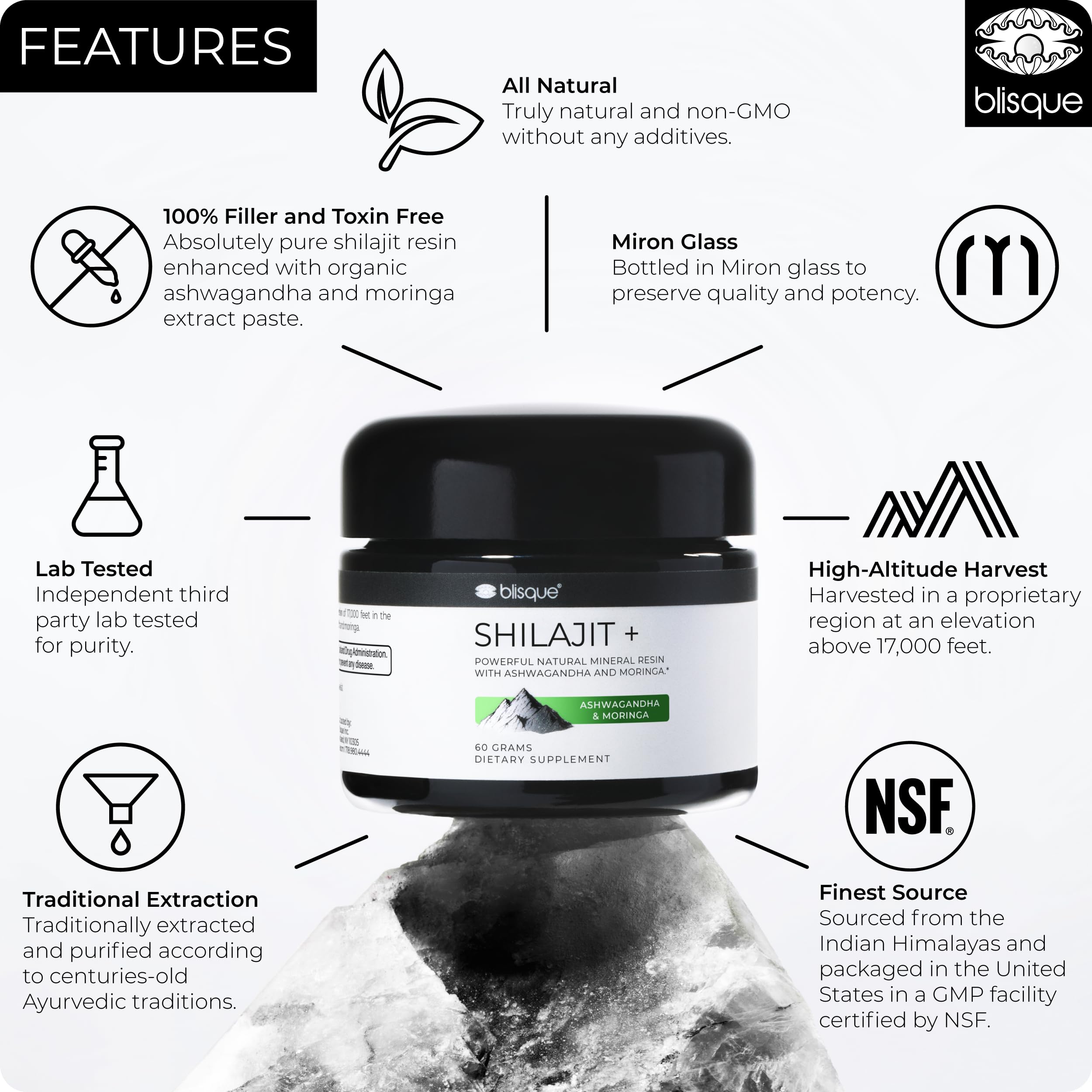 Golden grade shilajit for wellness