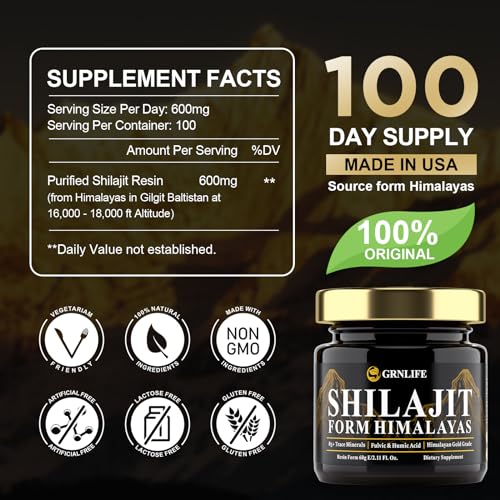 golden grade shilajit with fulvic acid