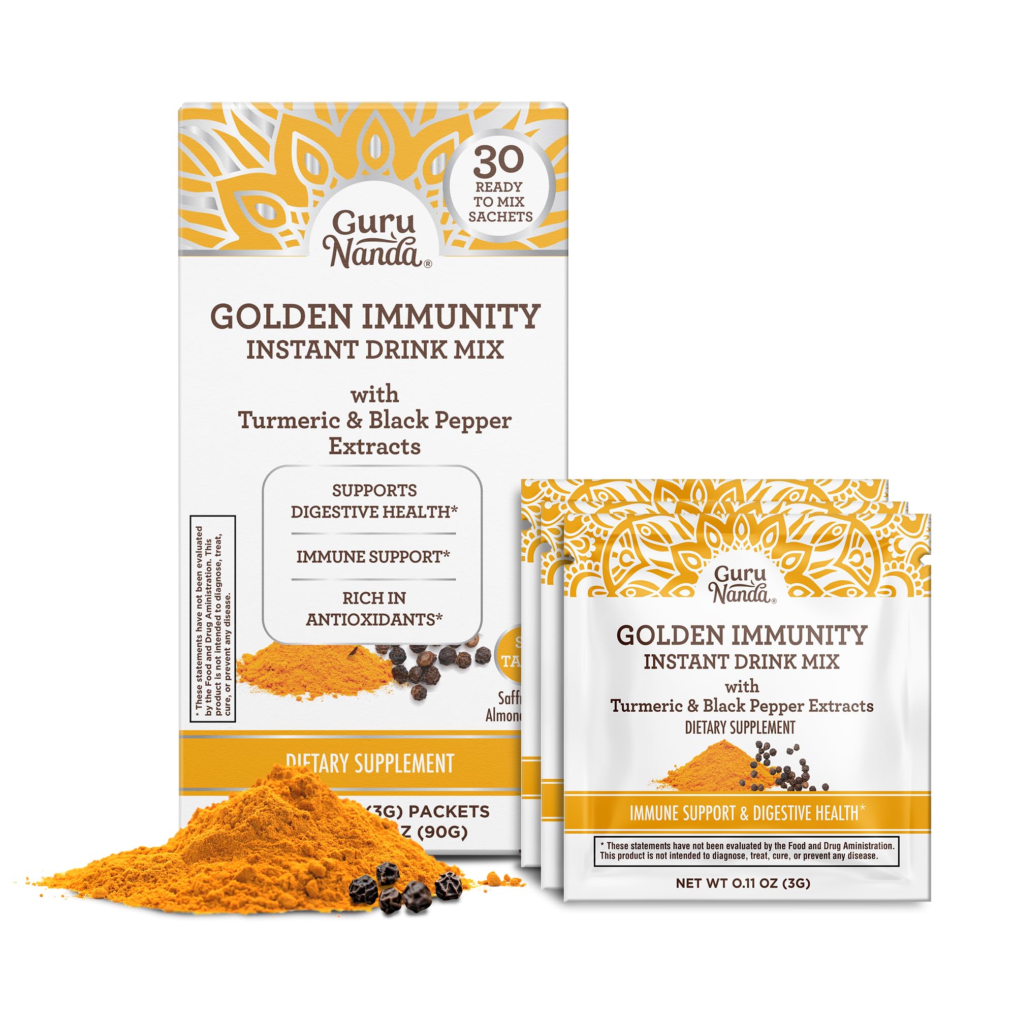 Golden Immunity turmeric drink mix