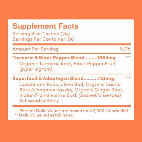 golden milk blend turmeric curcumin