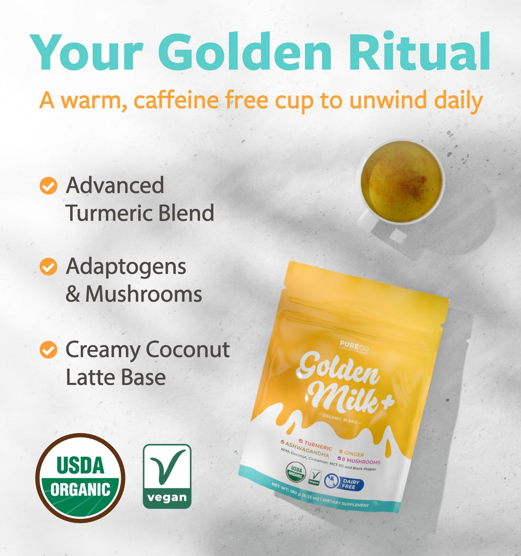 golden milk powder for wellness