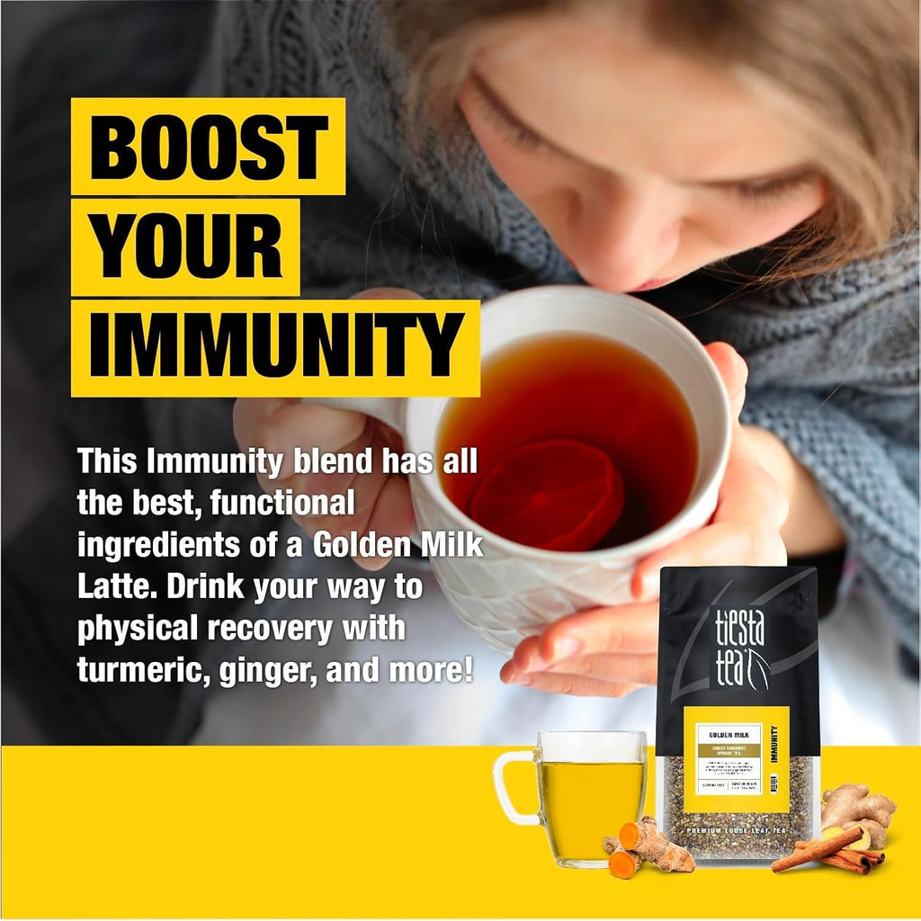golden milk turmeric tea blend