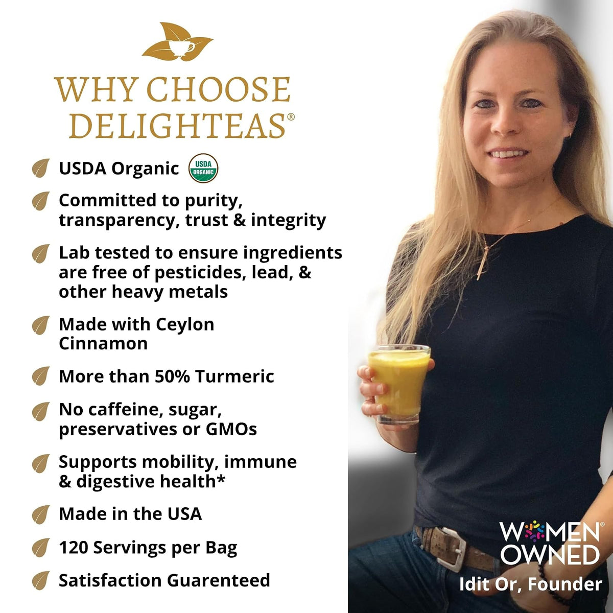 golden milk turmeric tea mix