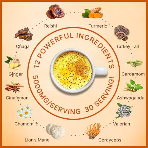 golden milk with ashwagandha
