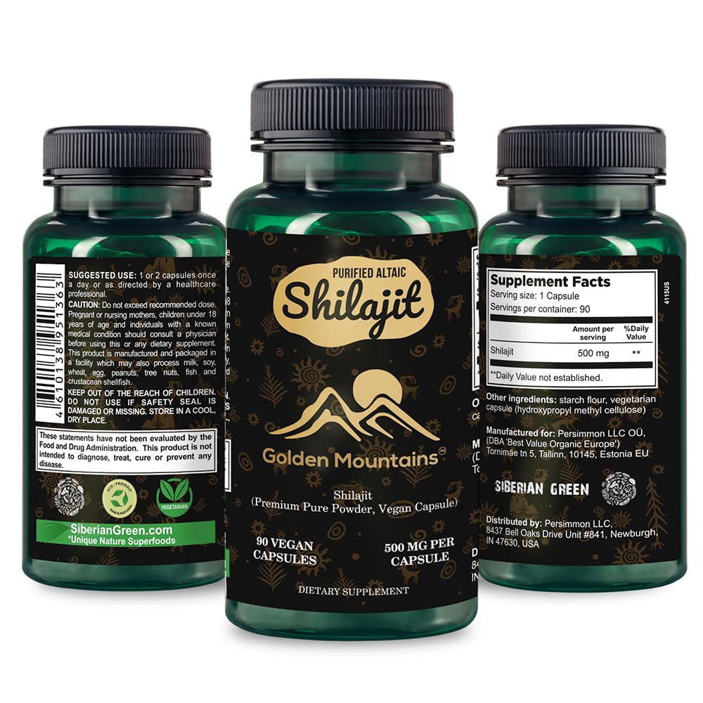 Golden Mountains trace minerals capsules