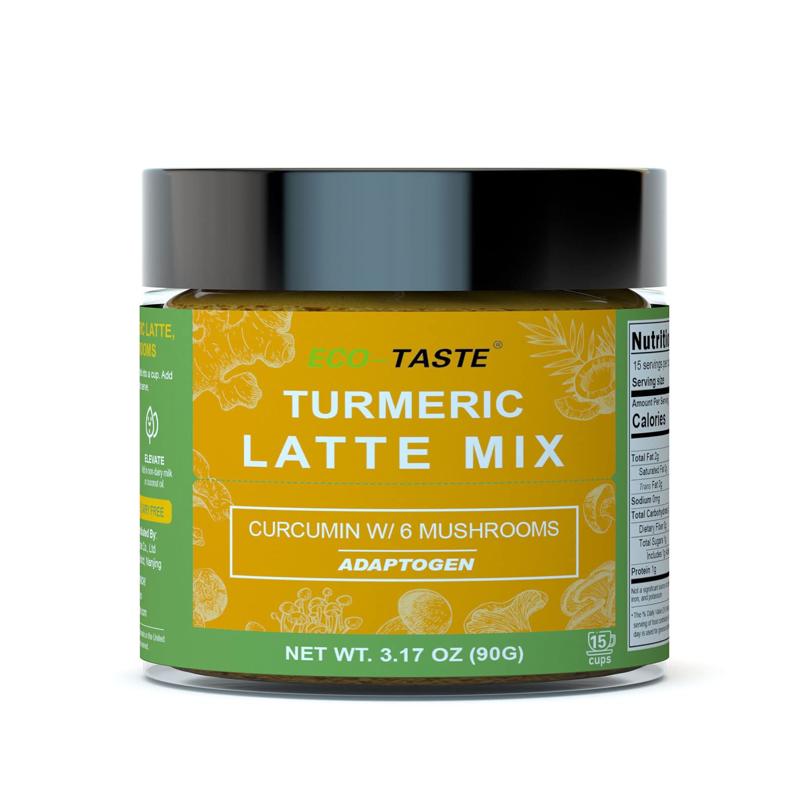 Golden Mushroom Latte for wellness