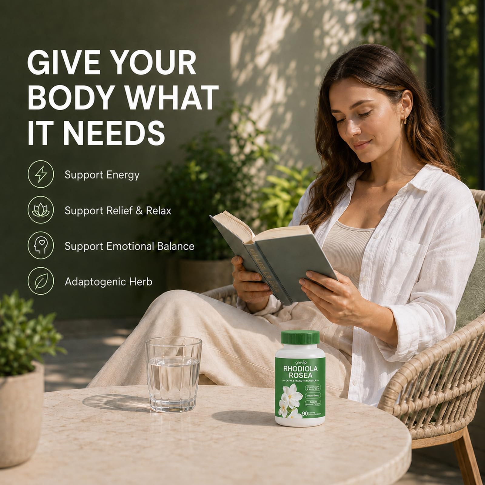 Golden Root Rhodiola supplement