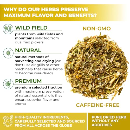Golden root tea for natural detox