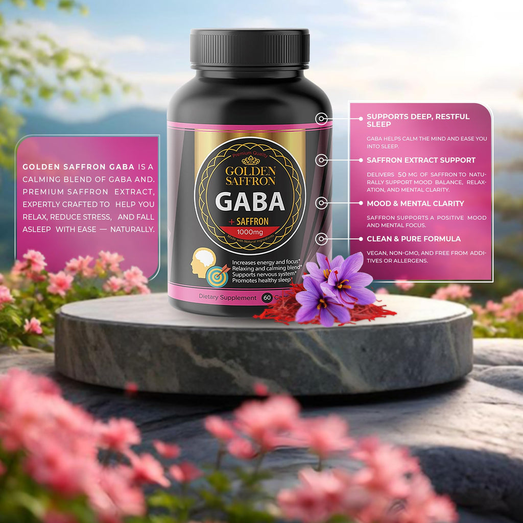 GOLDEN SAFFRON mood enhancement extract