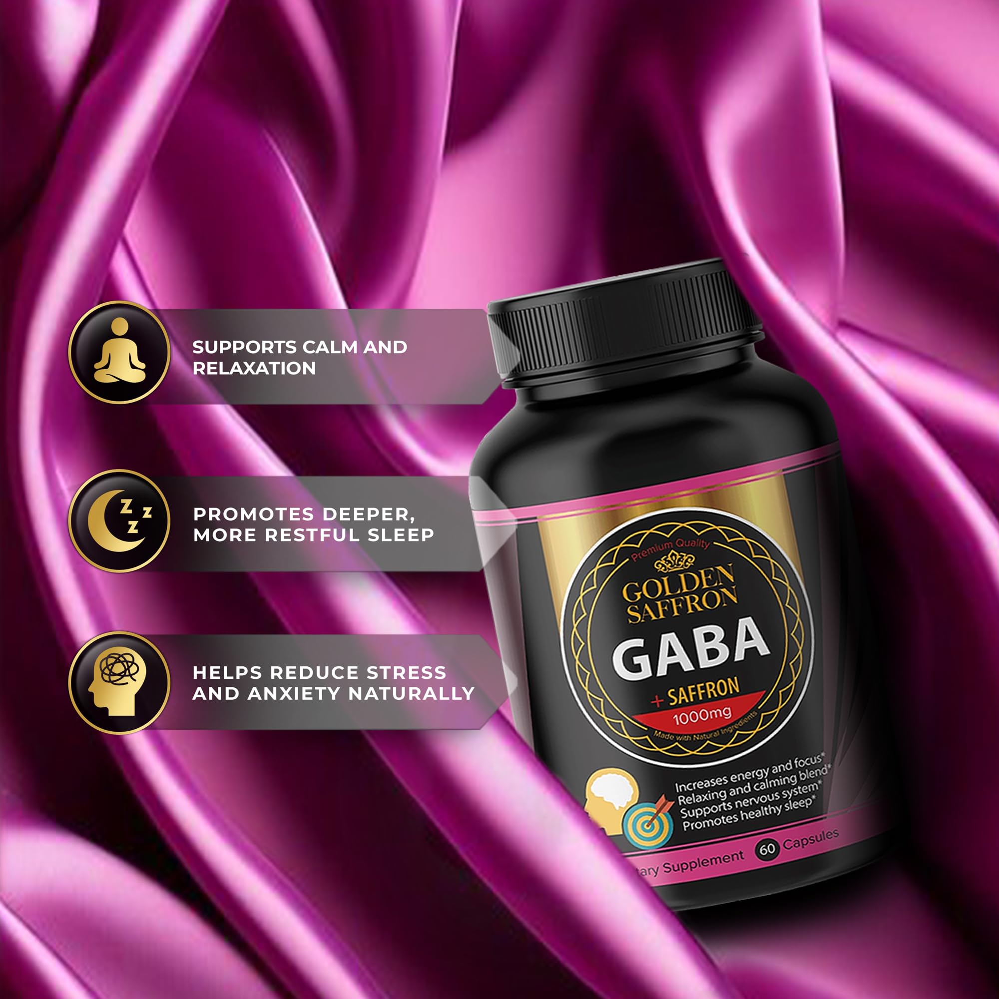 GOLDEN SAFFRON non-GMO vitamin blend