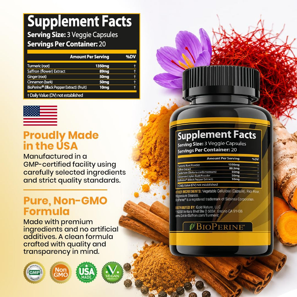 golden saffron turmeric for joint health