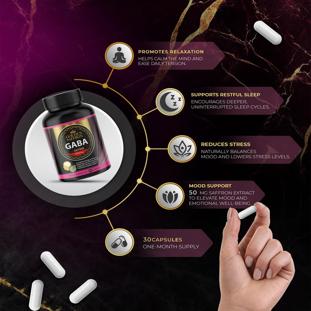 GOLDEN SAFFRON vitamins for better sleep