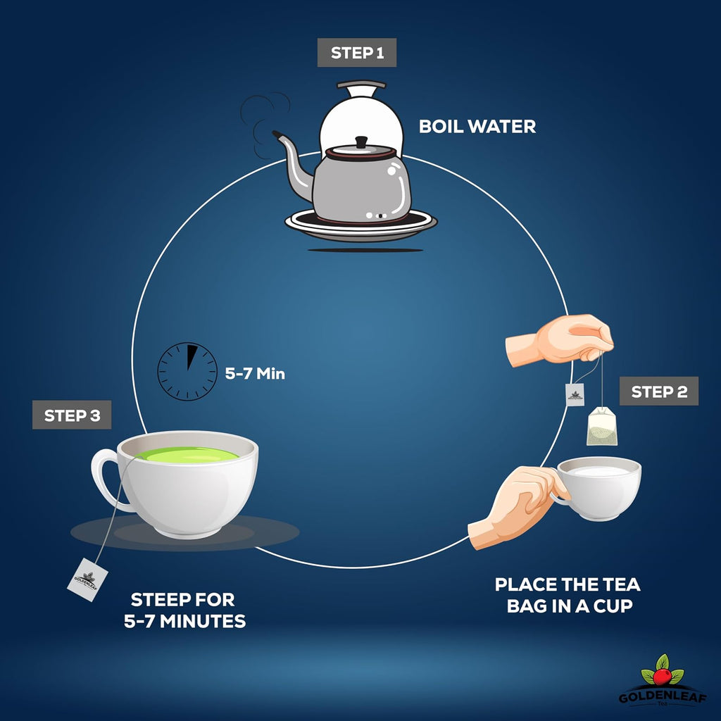 GOLDENLEAF herbal tea for relaxation