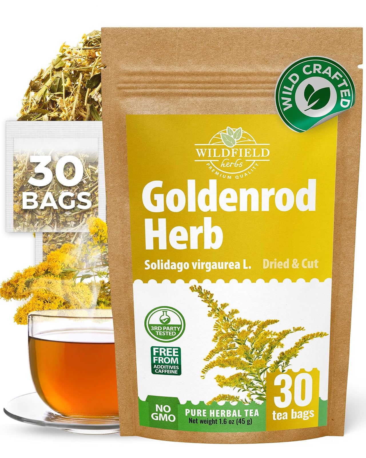Goldenrod herbal tea bags