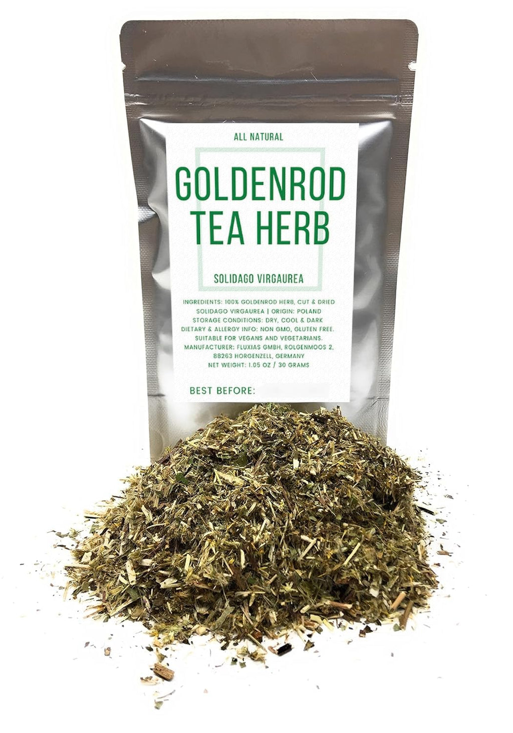 Goldenrod herbal tea for relaxation