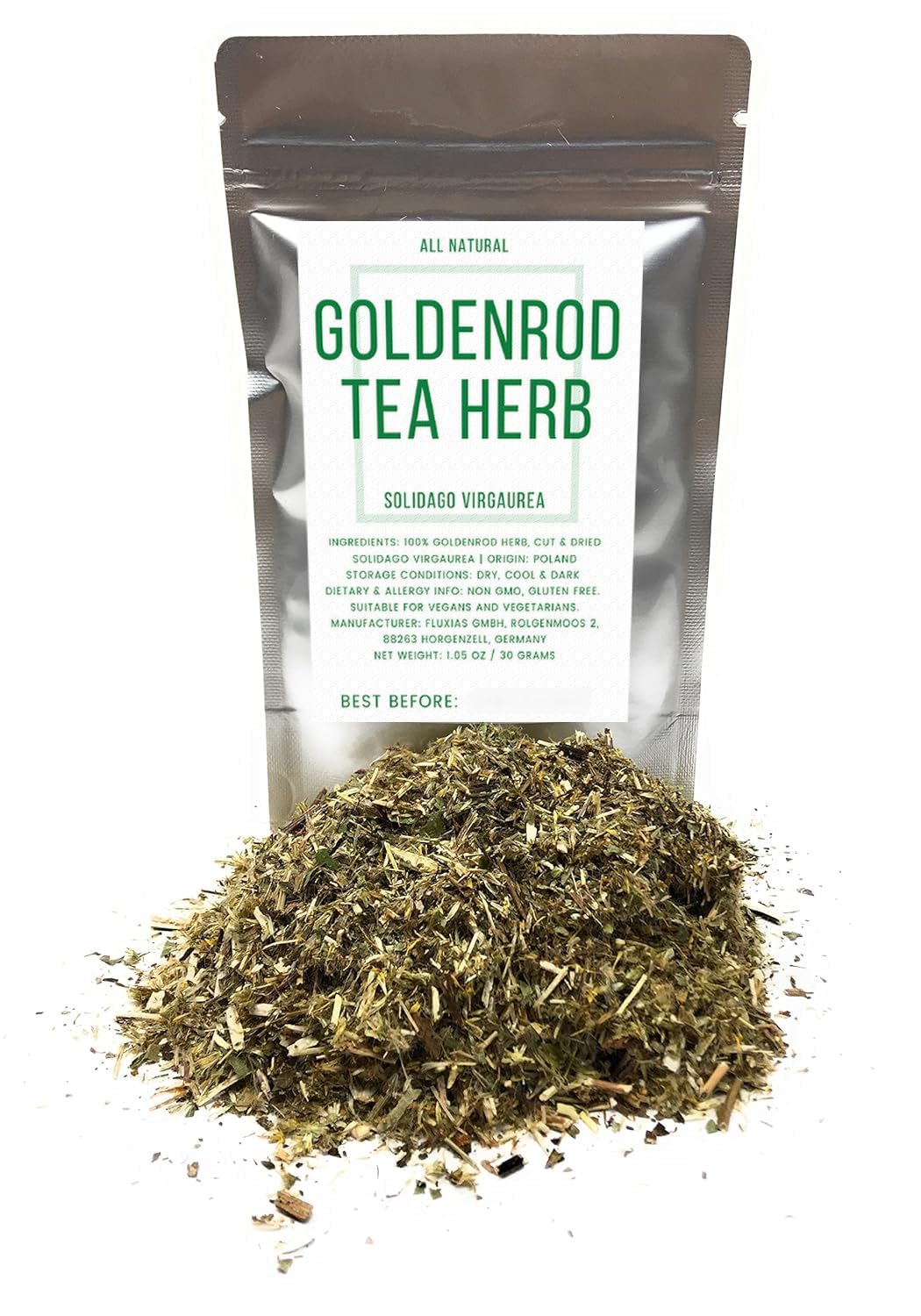 Goldenrod herbal tea for relaxation