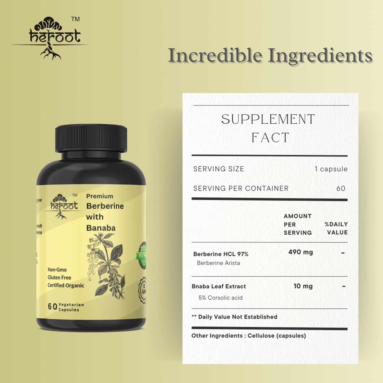 goldenseal and berberine for blood sugar