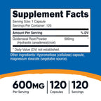 Goldenseal capsules for immune support