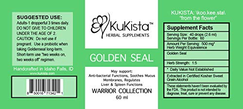 goldenseal herbal extract for vitality