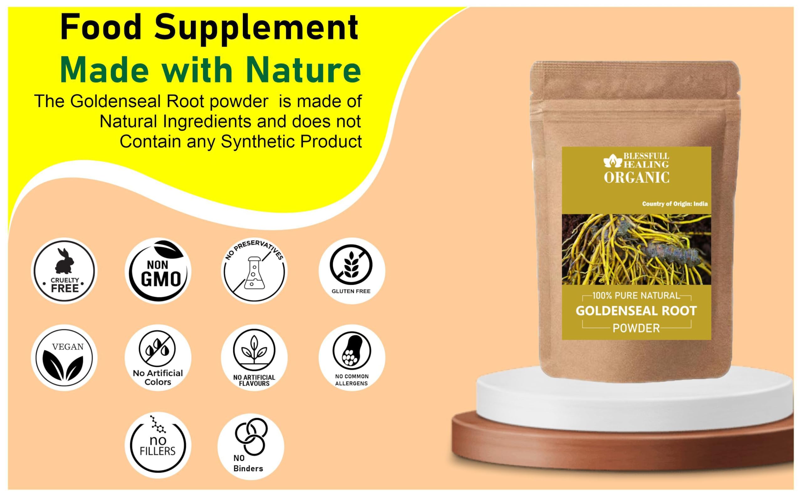 goldenseal plant extract for health