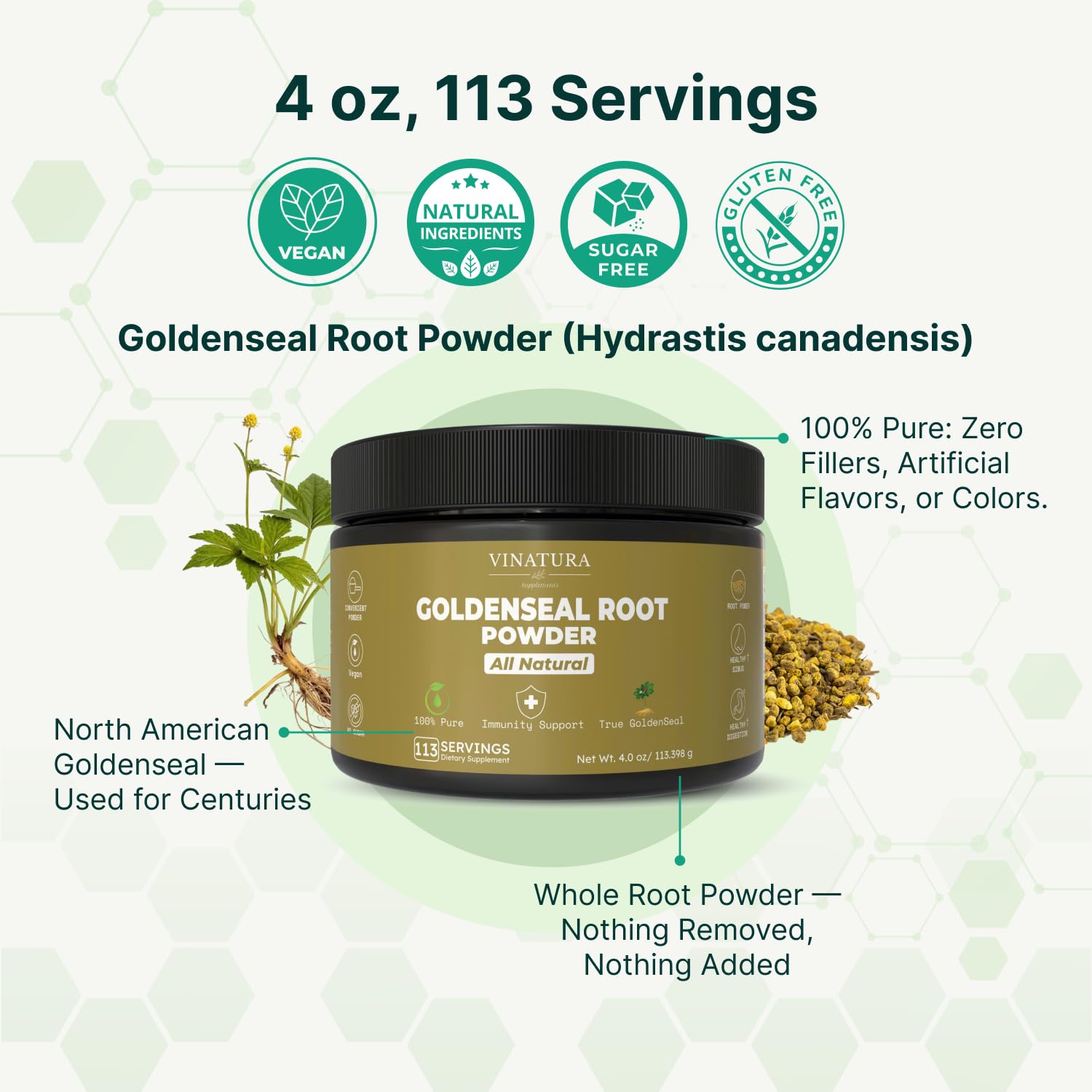 goldenseal powder for digestive health