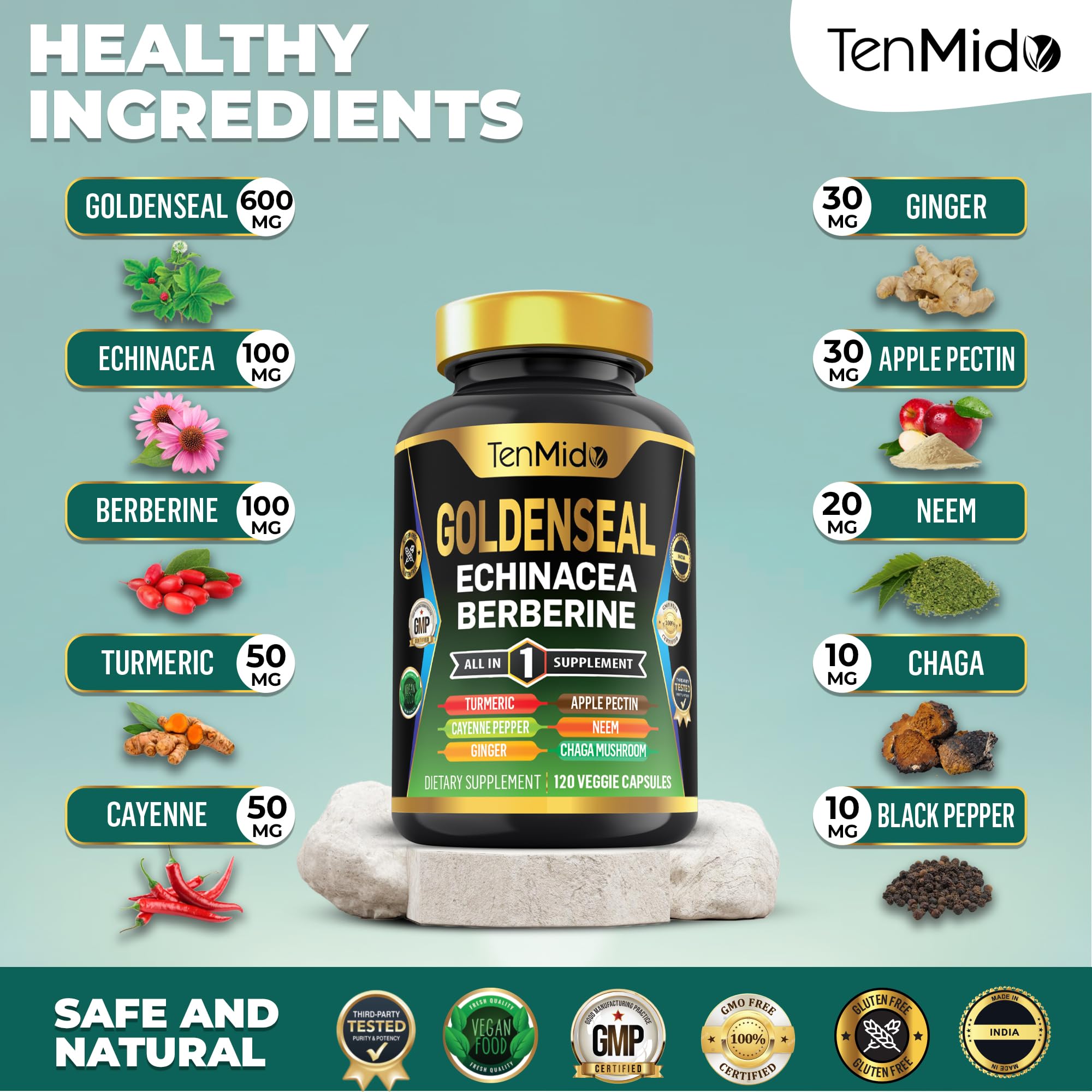 goldenseal powder for herbal remedies
