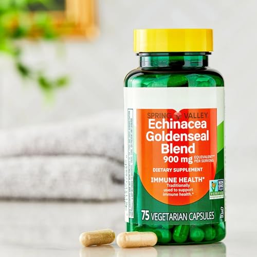 Goldenseal root capsules for immune health