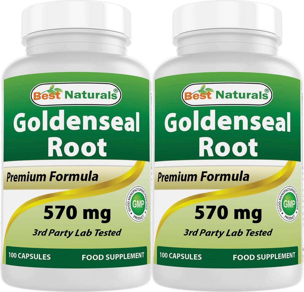 Goldenseal root capsules for immunity