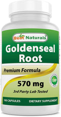 Goldenseal root capsules for immunity