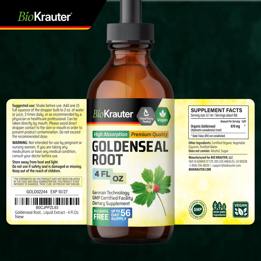 goldenseal root for enhanced vitality