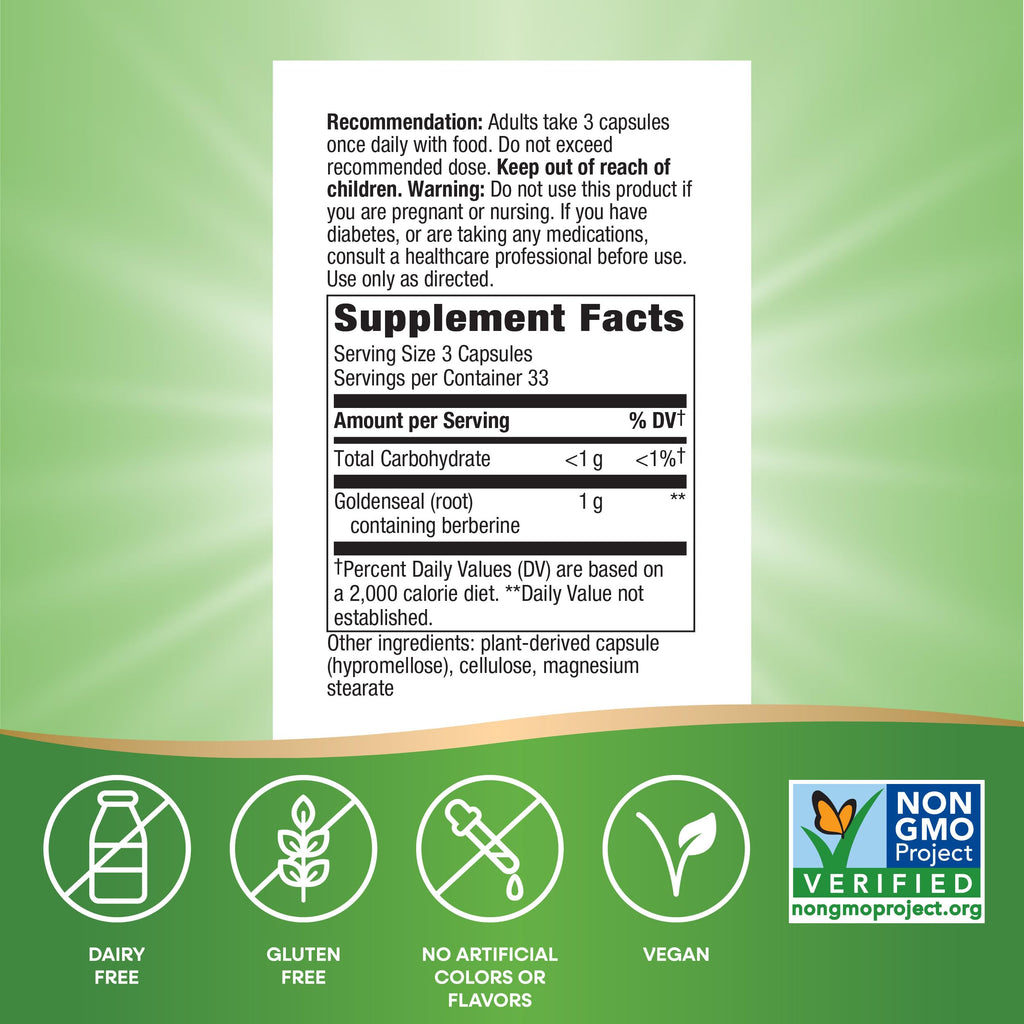 goldenseal root for gut balance