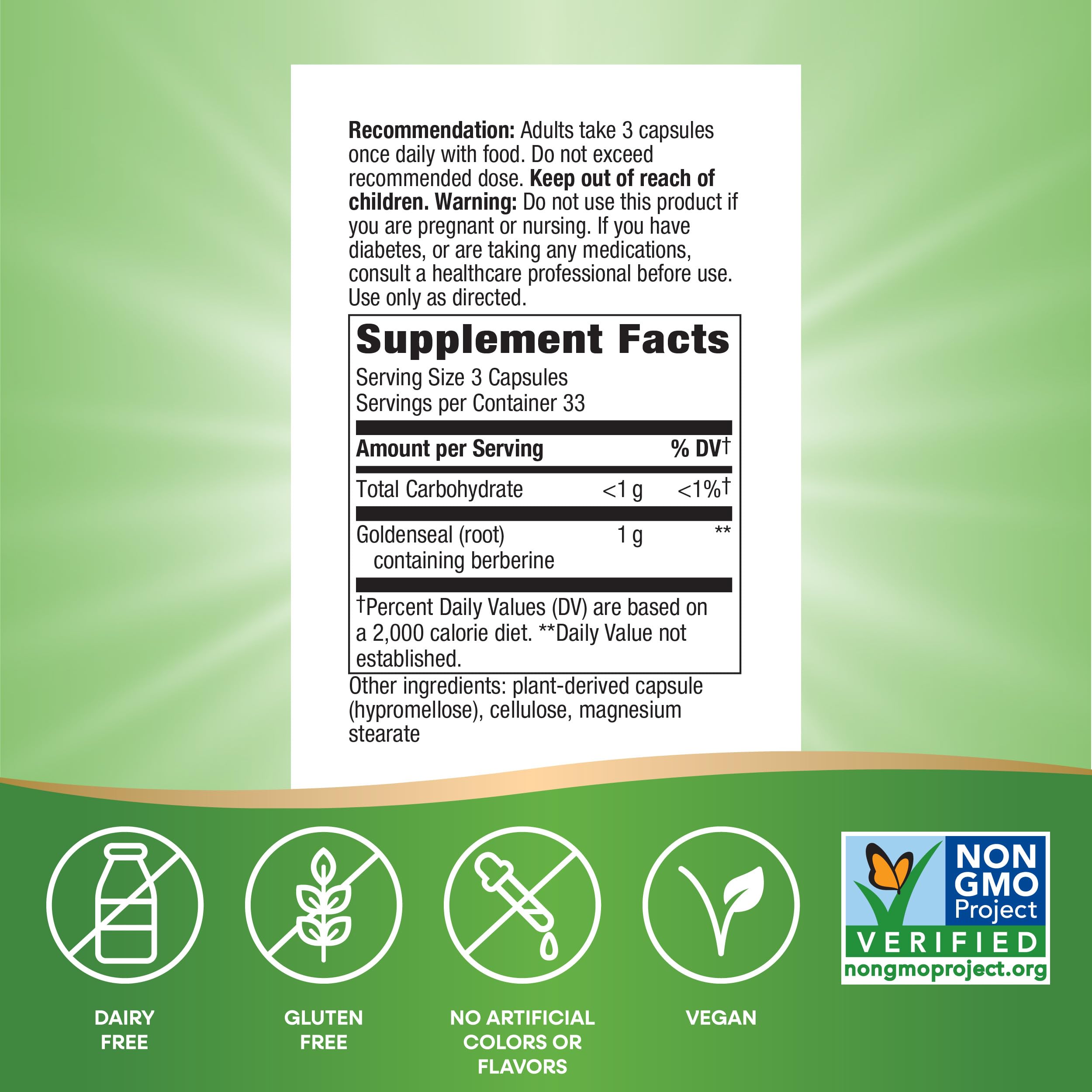 goldenseal root for gut balance