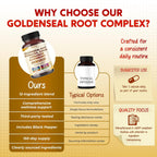 Goldenseal root for overall wellness