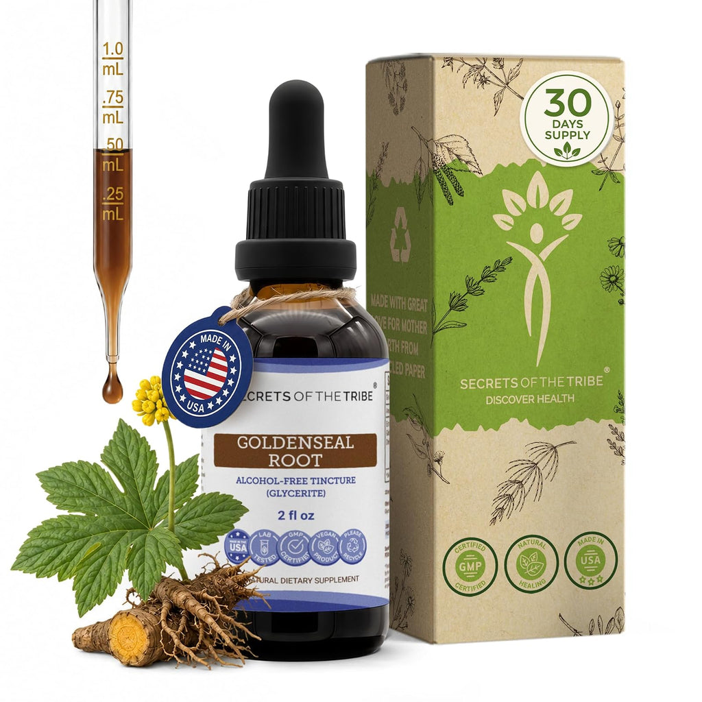 Goldenseal root liquid extract benefits