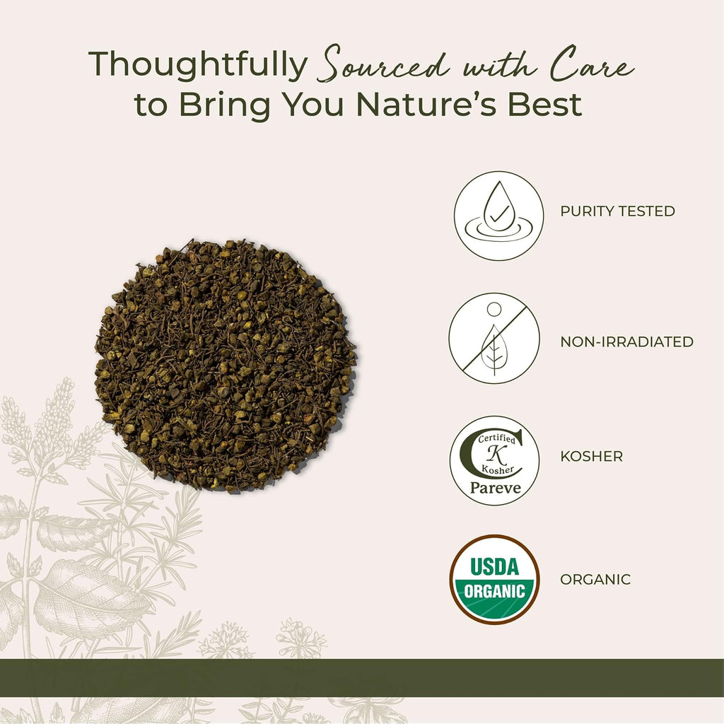Goldenseal root pouch for herbal teas