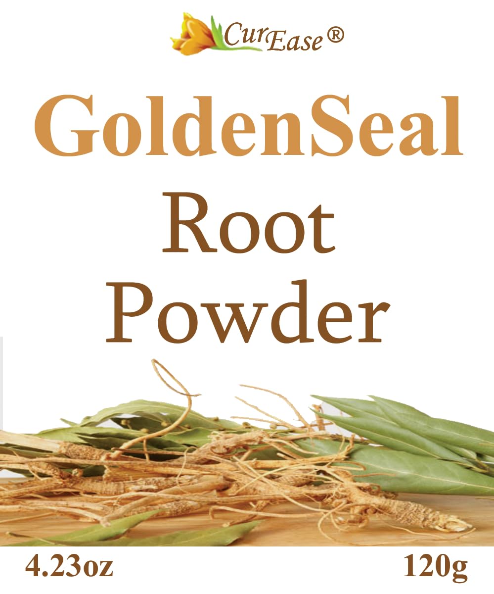 Goldenseal root powder for herbal remedies
