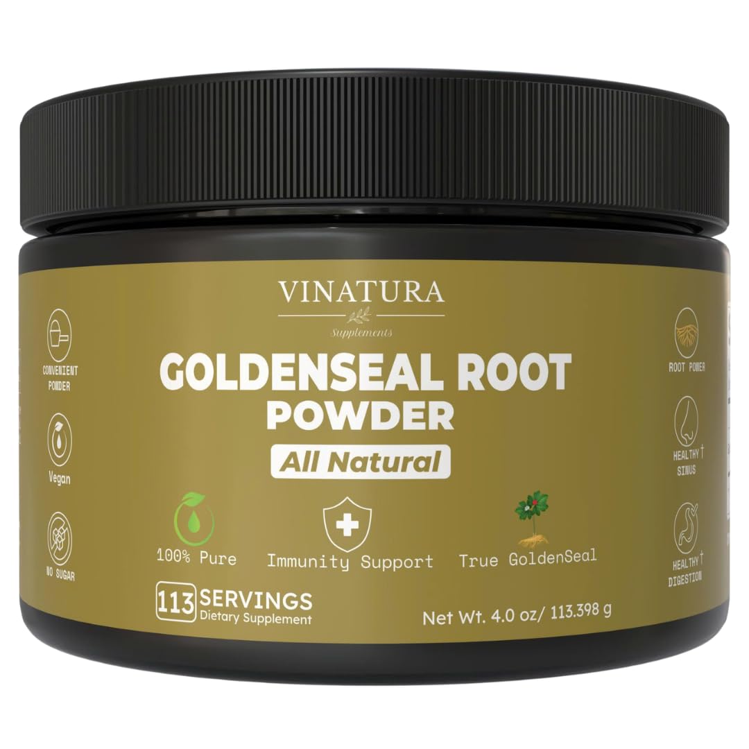 Goldenseal root powder for immune support