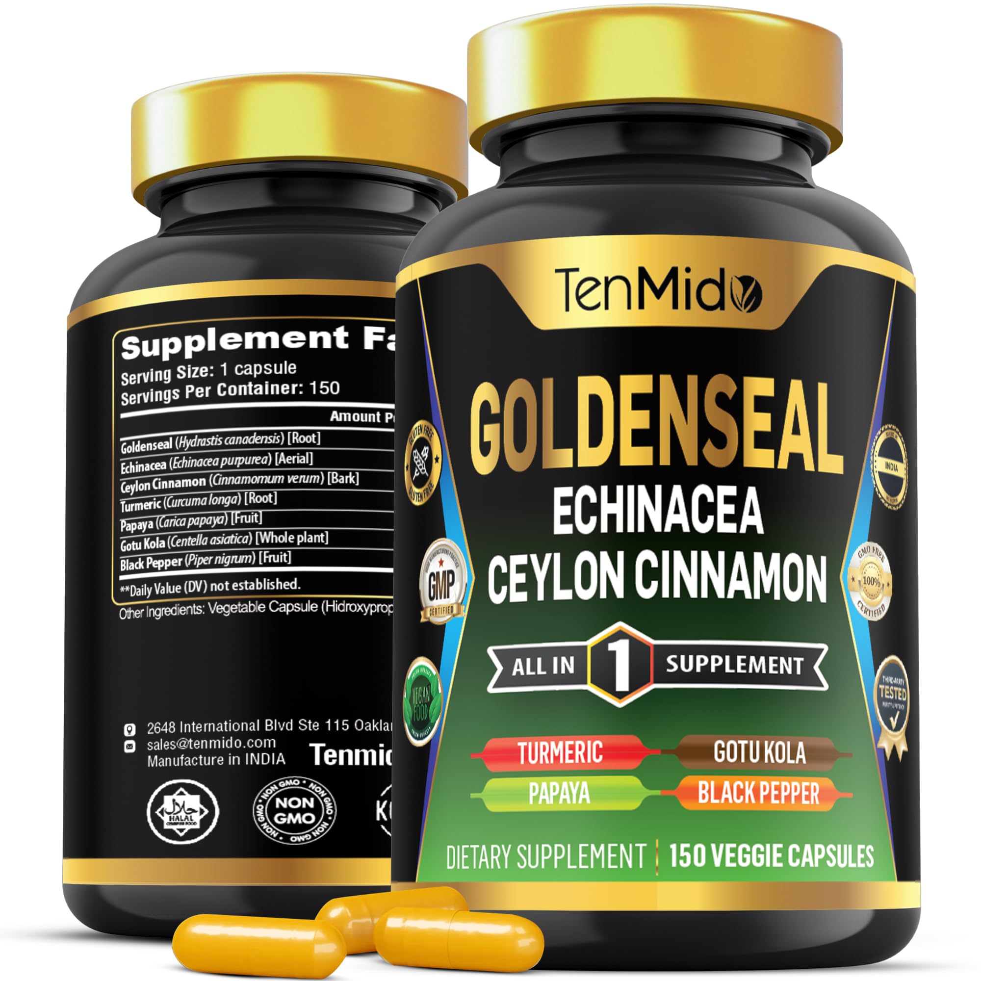goldenseal root supplement for digestion