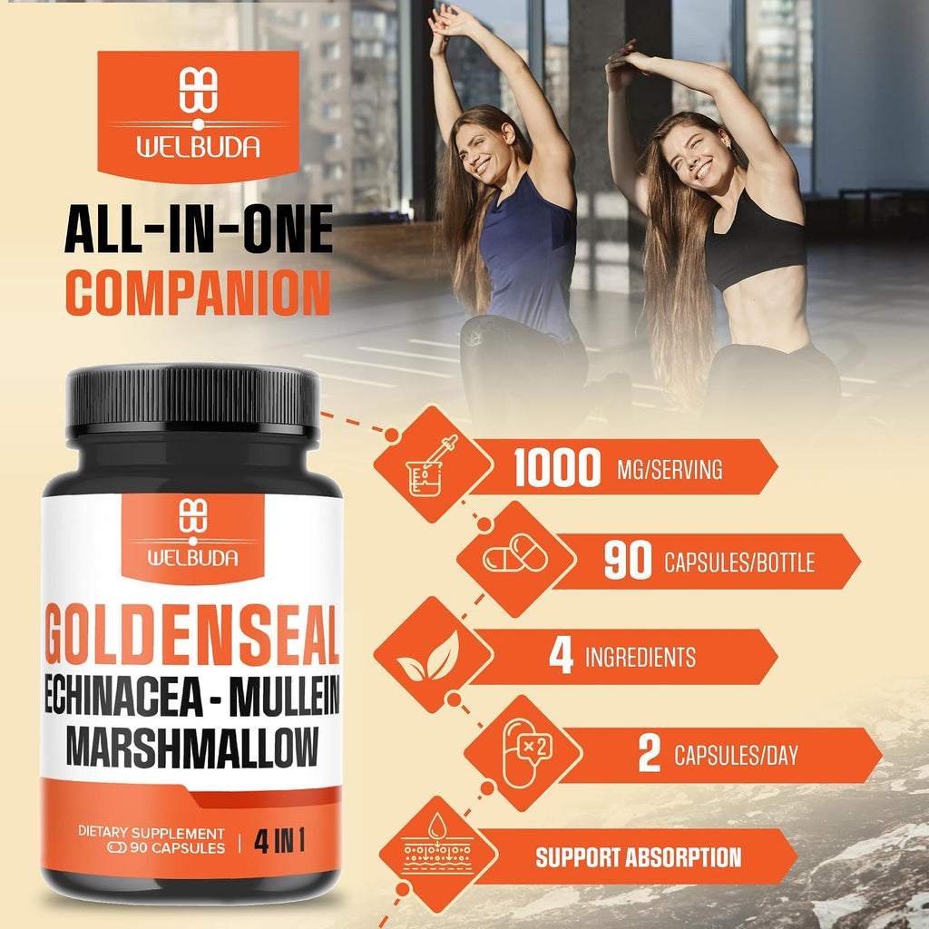 Goldenseal root with Echinacea