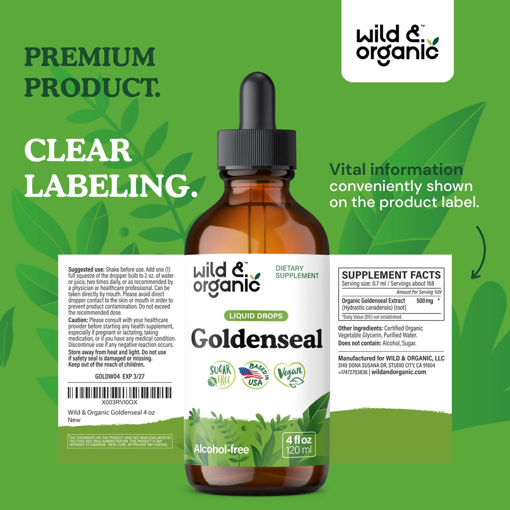 goldenseal supplement for overall well-being