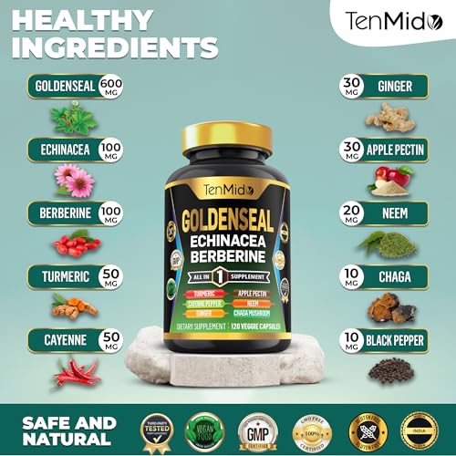 goldenseal supplement with turmeric extract