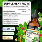 Goldenseal tincture for digestive health